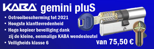 Sluitcilinder BKS KABA IKON CES en DOM.